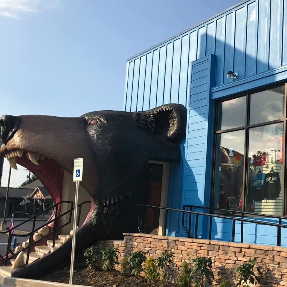 Roadside Pigeon Forge: Weird Store Entrances